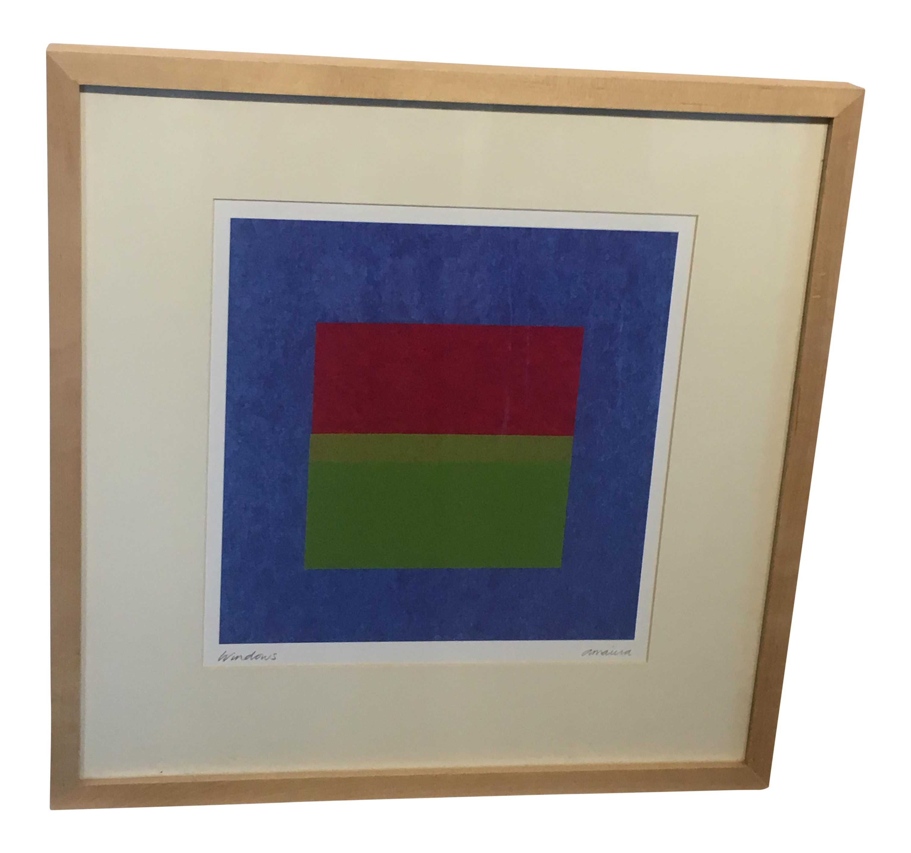 Amaina Color Lithograph Art | Chairish