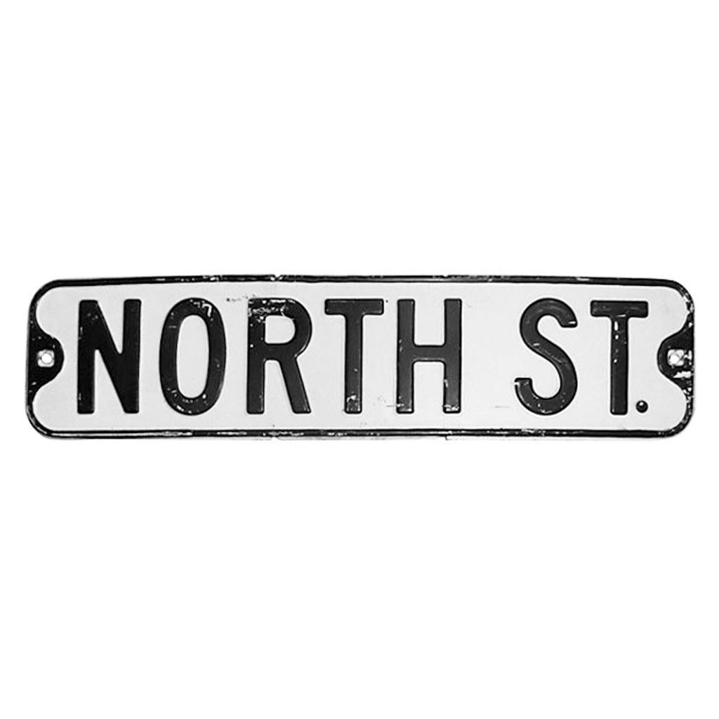 North Street Sign | Chairish