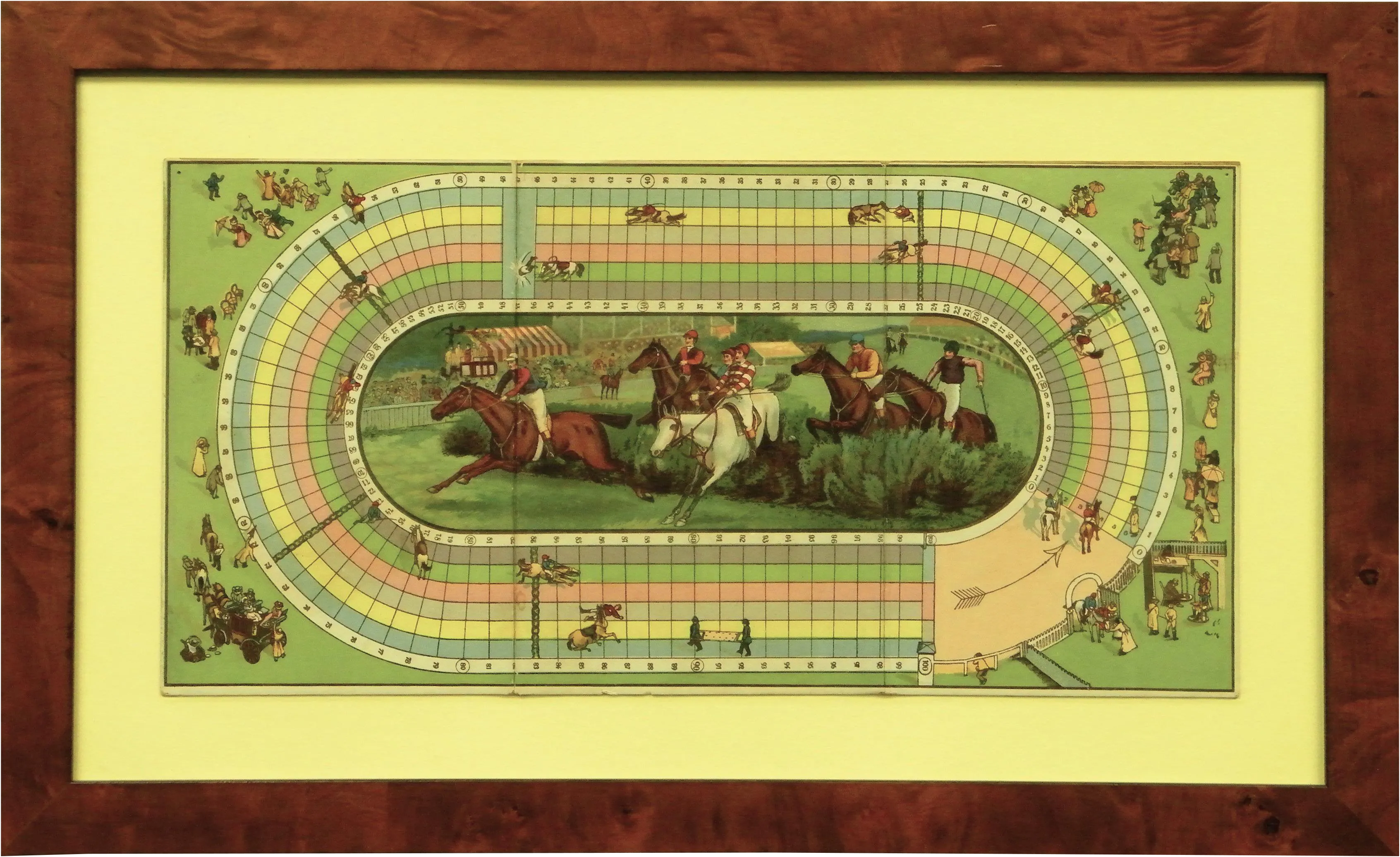 "Steeplechase Game Board" | Chairish
