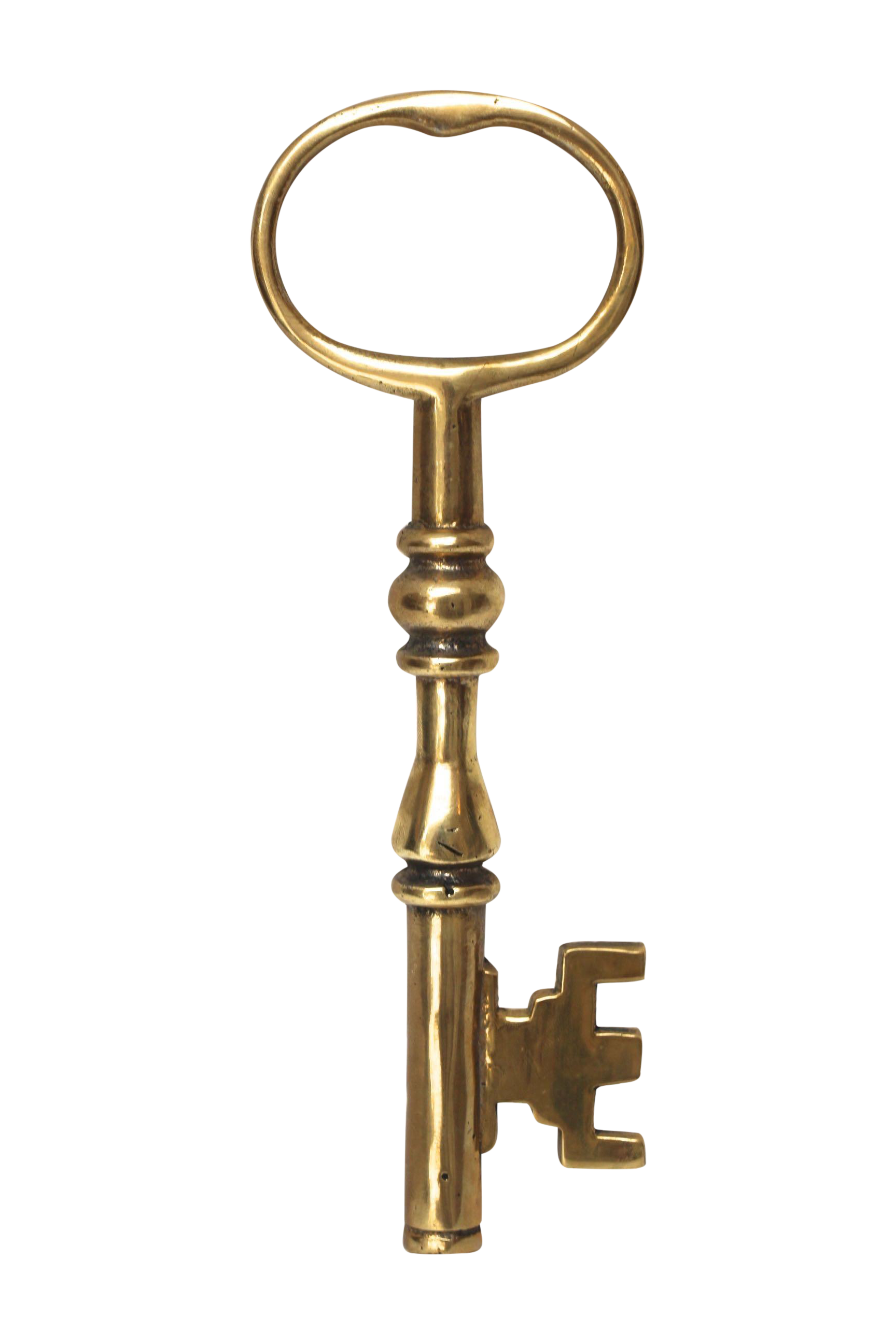 Oversized Brass Skeleton Key Chairish