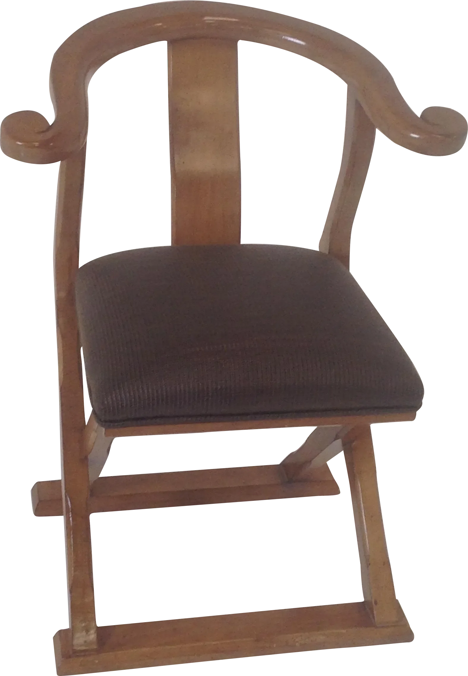 Asian Modern Lounge Chair | Chairish