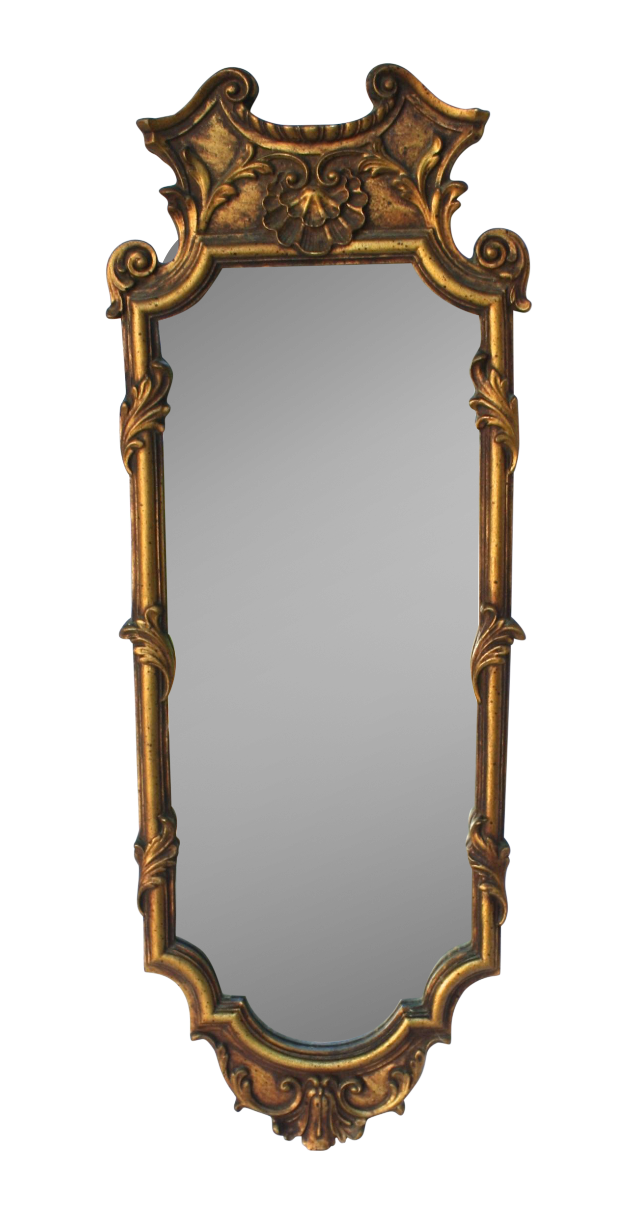 Victorian Style Gilt Mirror | Chairish