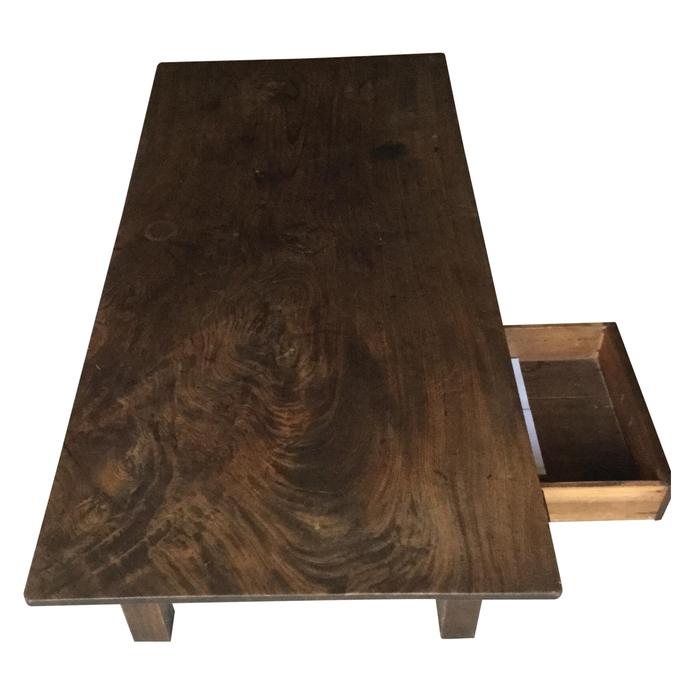 Antique Wooden Coffee Table | Chairish