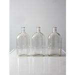 Antique Pyrex Apothecary Bottle Collection - S/3 | Chairish