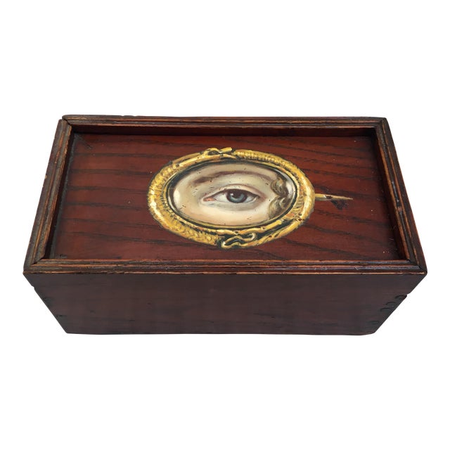 Antique Wooden Mystery Box | Chairish