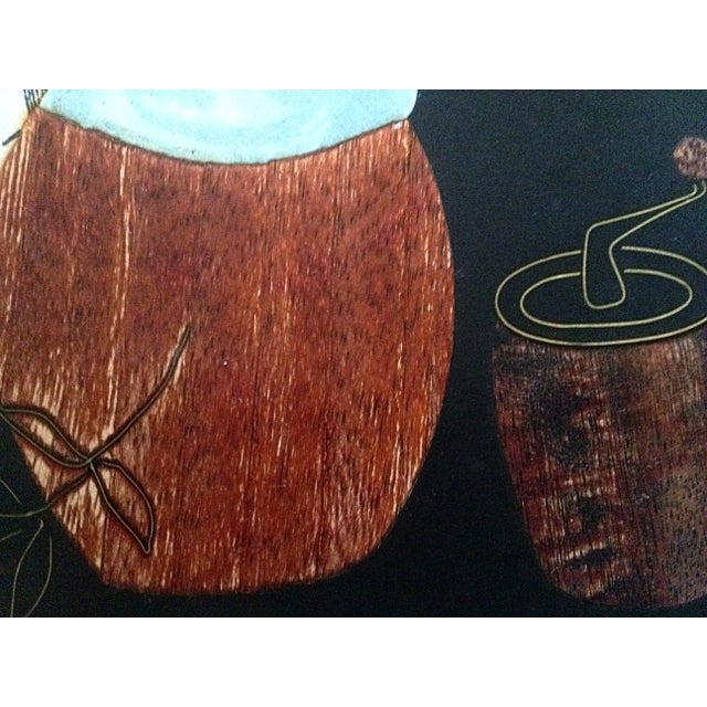 Mid-Century Couroc Monterey Tray | Chairish