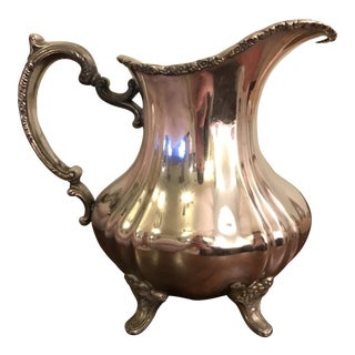 Vintage & Used Silver Pitchers | Chairish