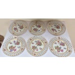 Antique European Porcelain Plates - Set of 6 | Chairish