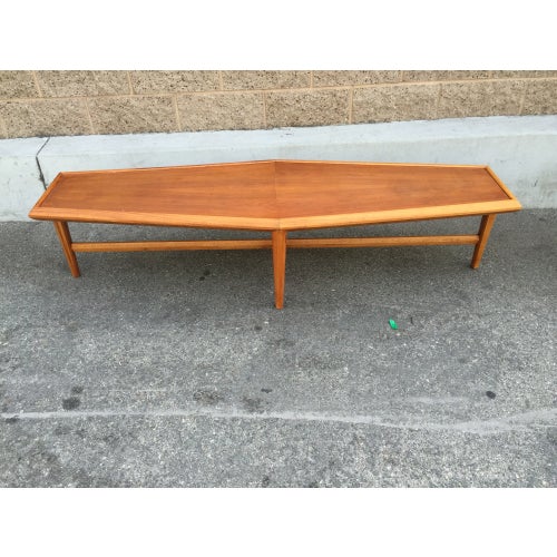 Mid-Century Modern Walnut Coffee Table | Chairish