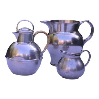 Vintage & Used Silver Pitchers | Chairish