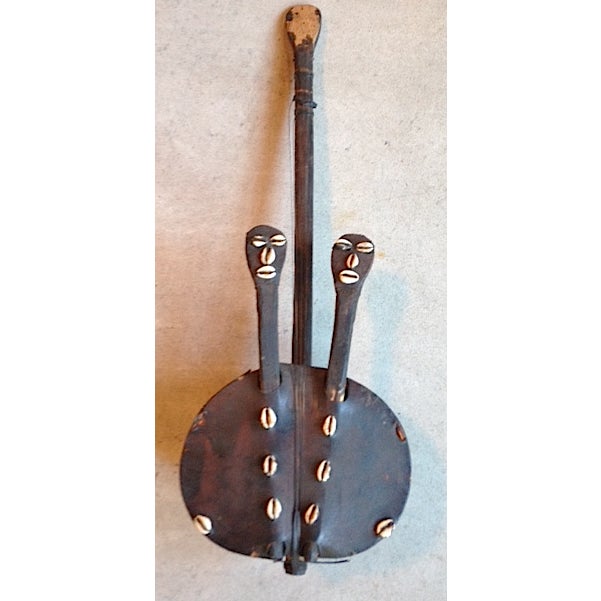 Primitive Folk Art Instrument | Chairish