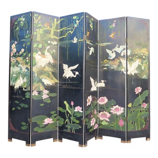 Vintage & Used Asian Screens and Room Dividers | Chairish