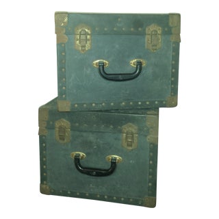 Vintage & Used Trunks | Chairish