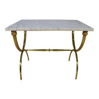 Vintage & Used Marble Side Tables | Chairish