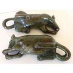 Jadeite Carved Rats - A Pair | Chairish
