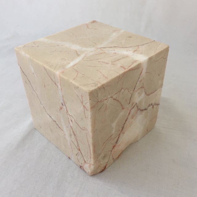 Large Marble Paperweight | Chairish