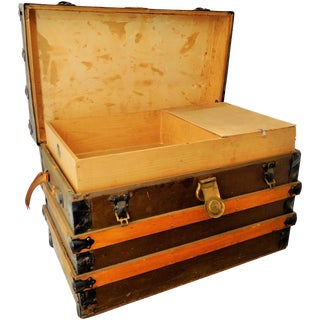 Vintage & Used Trunks | Chairish