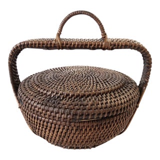 Vintage & Used Asian Baskets | Chairish