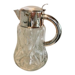 Vintage & Used Silver Pitchers | Chairish