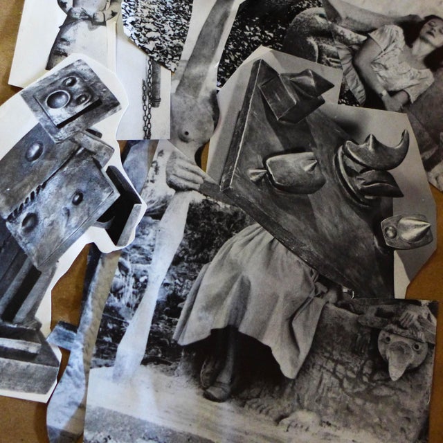 Collage of Max Ernst Black & White Photos | Chairish