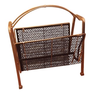 Vintage & Used Magazine Racks | Chairish