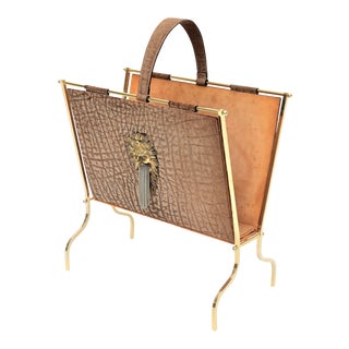 Vintage & Used Magazine Racks | Chairish