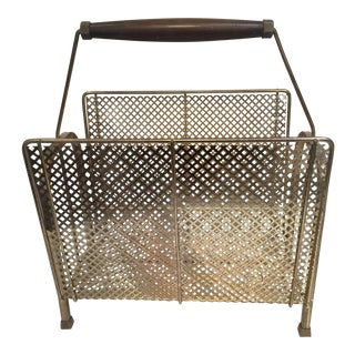 Vintage & Used Magazine Racks | Chairish