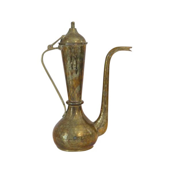 Brass Genie Tea Pot | Chairish