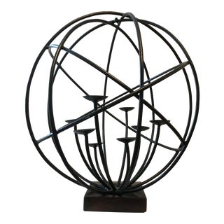 Vintage & Used Black Candle Holders | Chairish