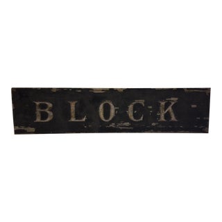 Vintage & Used Signs | Chairish