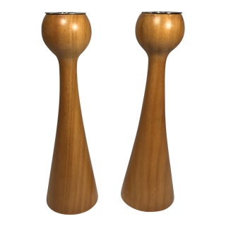 Vintage & Used Danish Modern Candle Holders | Chairish