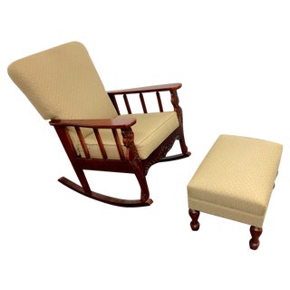Vintage & Used Chair & Ottoman Sets | Chairish
