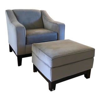 Vintage & Used Chair & Ottoman Sets | Chairish