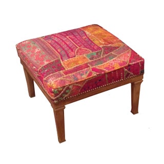 Vintage & Used Ottomans, Footrests | Chairish