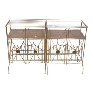 Vintage & Used Magazine Racks | Chairish