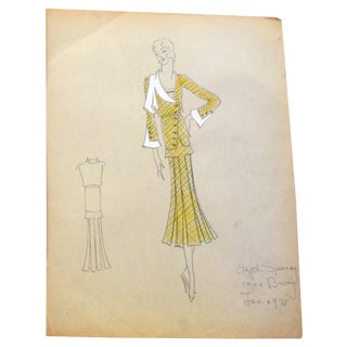 Vintage & Used Drawings | Chairish
