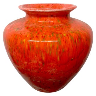 Vintage & Used Orange Vases | Chairish